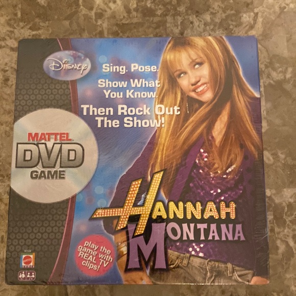 Disney | Toys | New Disney Mattel Dvd Hannah Montana Game | Poshmark